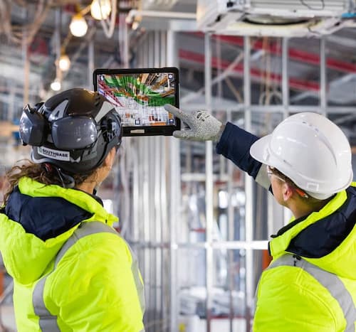 Trimble Connect AR| Visualisera en 3D-modell i verkligheten | Trimtec™