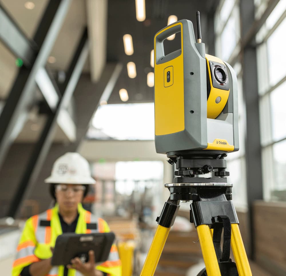 Trimble Ri | Totalstation | Utsättning på byggarbetsplatsen | Trimtec™