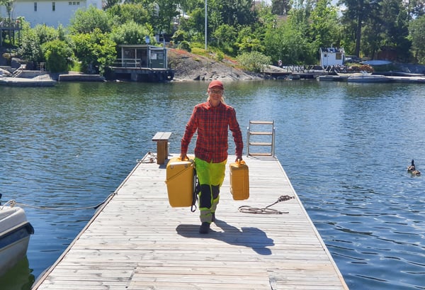 Carl-Johan på Lidingö kommun är såld på skanning