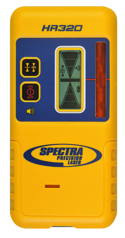 Spectra HR320 | Analog mottagare för roterande laser | Trimtec™
